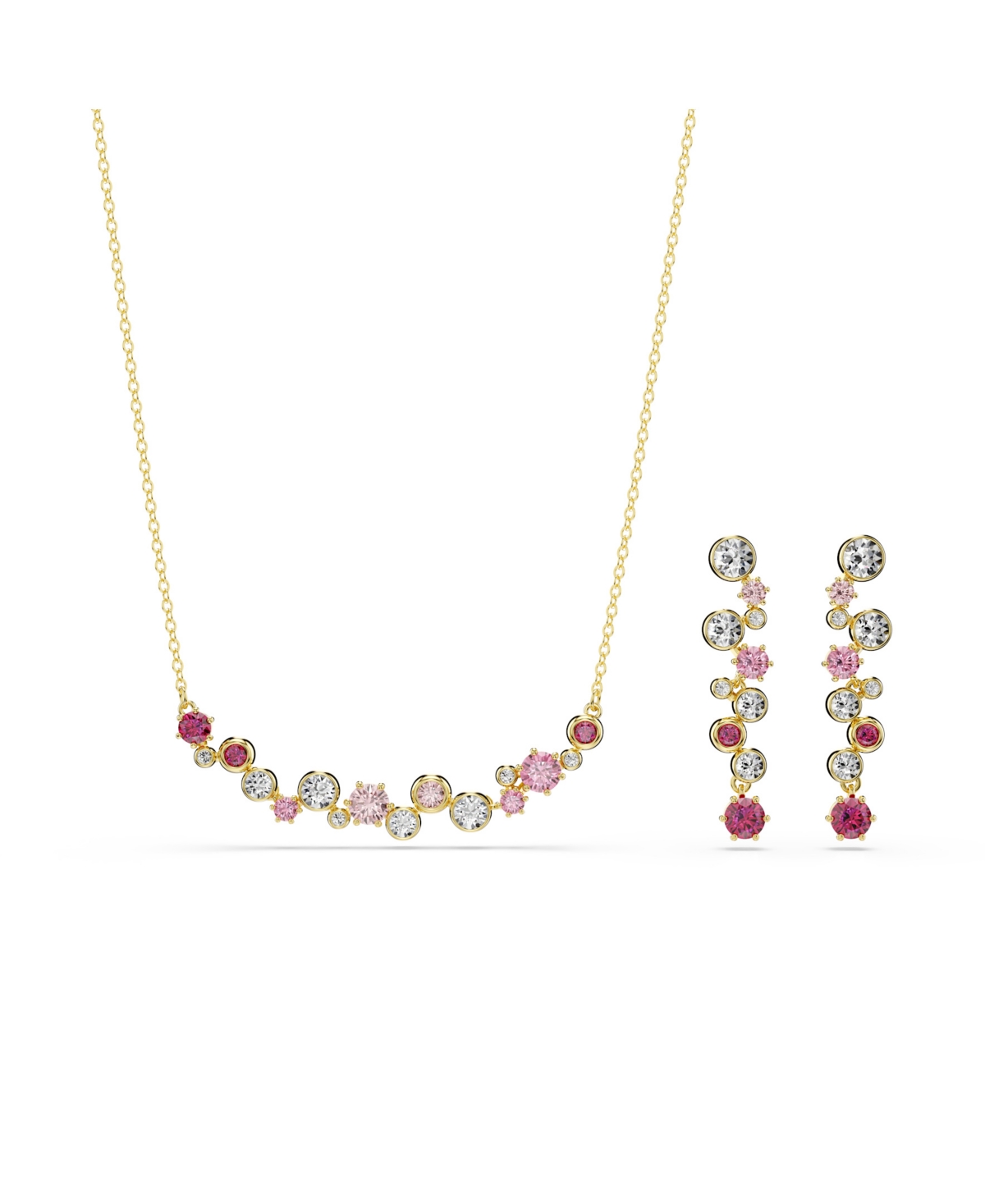 Click here for Swarovski Constella Gold Tone Plated Earrings and... prices