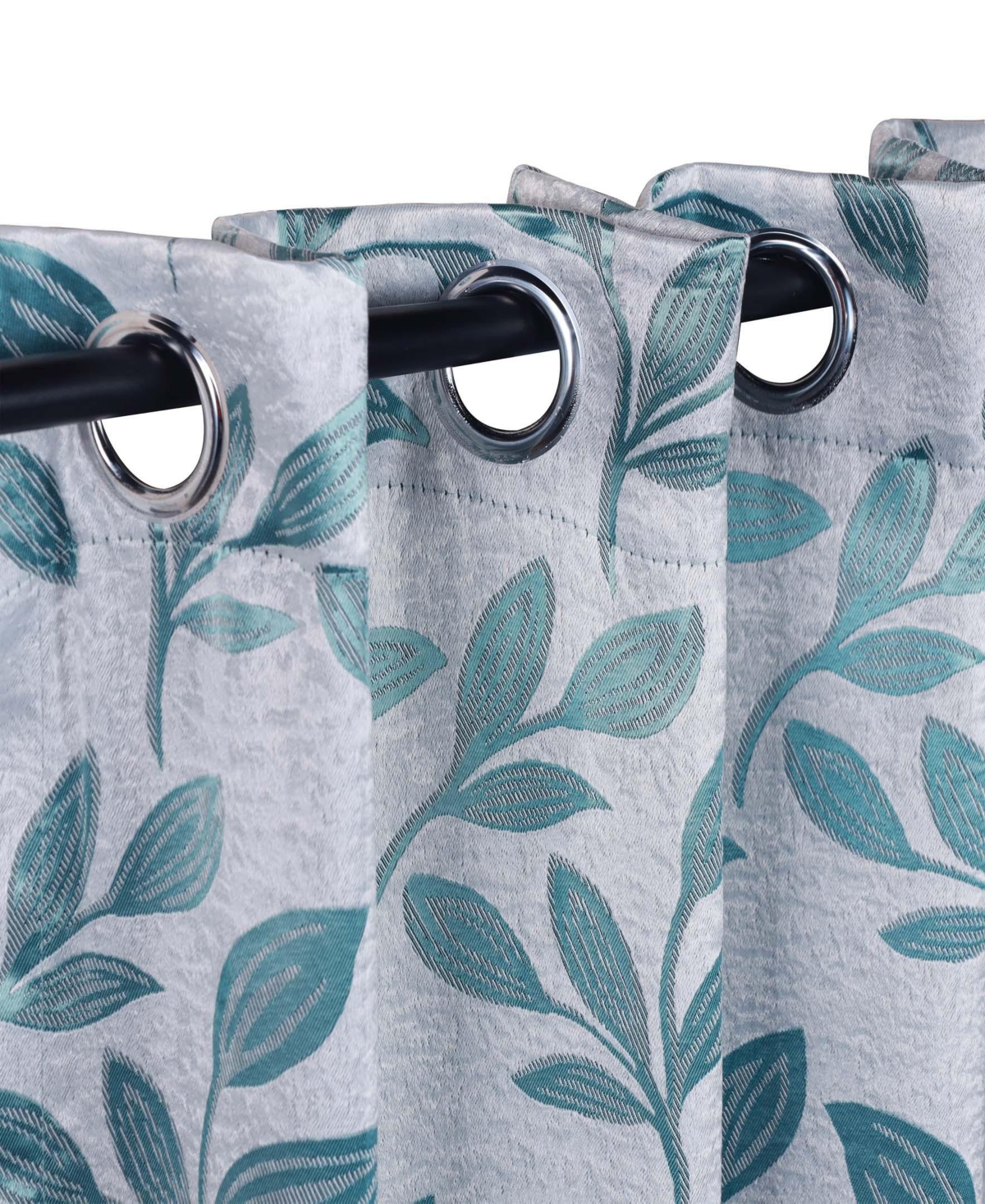 Click here for Superior Modern Leaves Room Darkening Grommet Top... prices