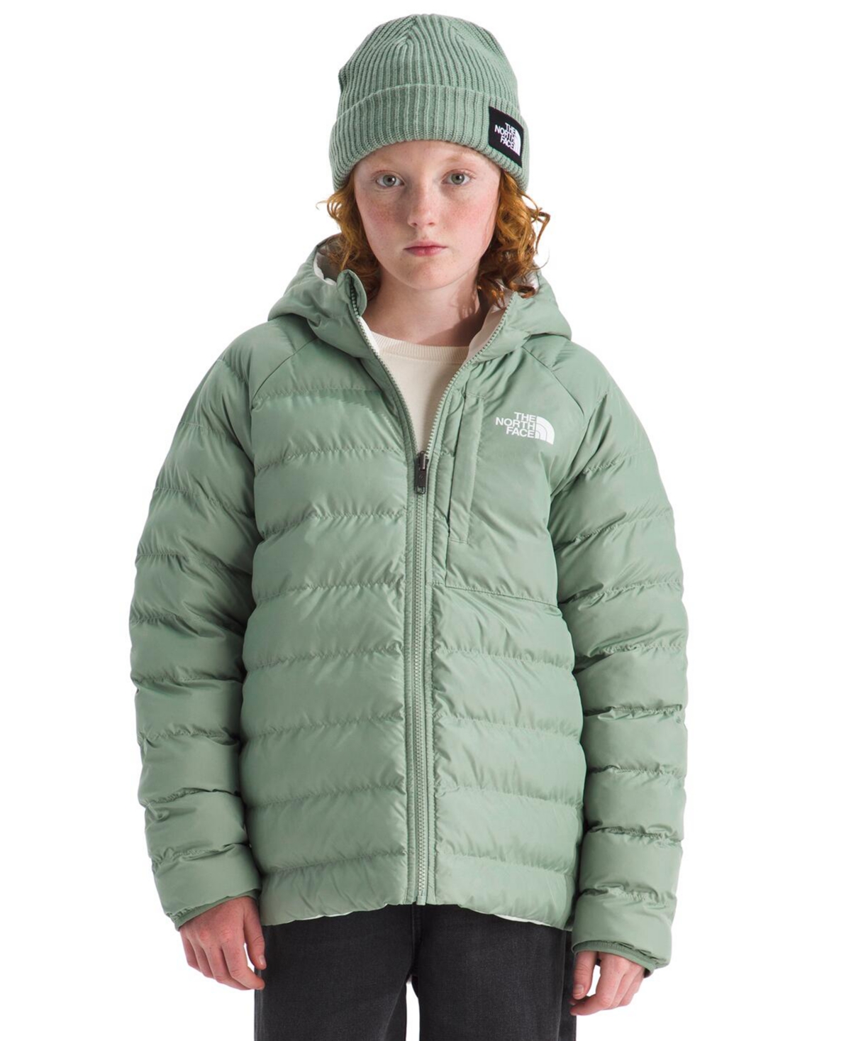 Click here for The North Face Girls 8-20 Reversible Perrito Jacke... prices