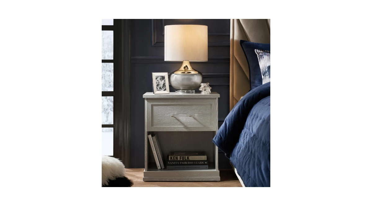 Click here for Z Gallerie Arwin Nightstand - Grey prices
