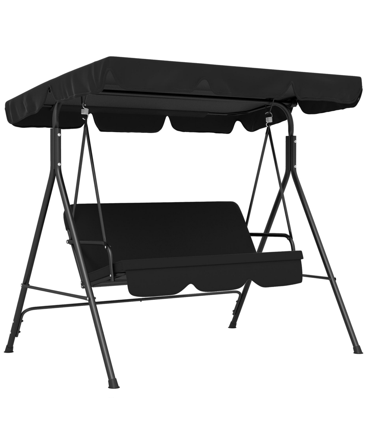Click here for Flynama Outsunny 3-Person Patio Swing Chair with A... prices