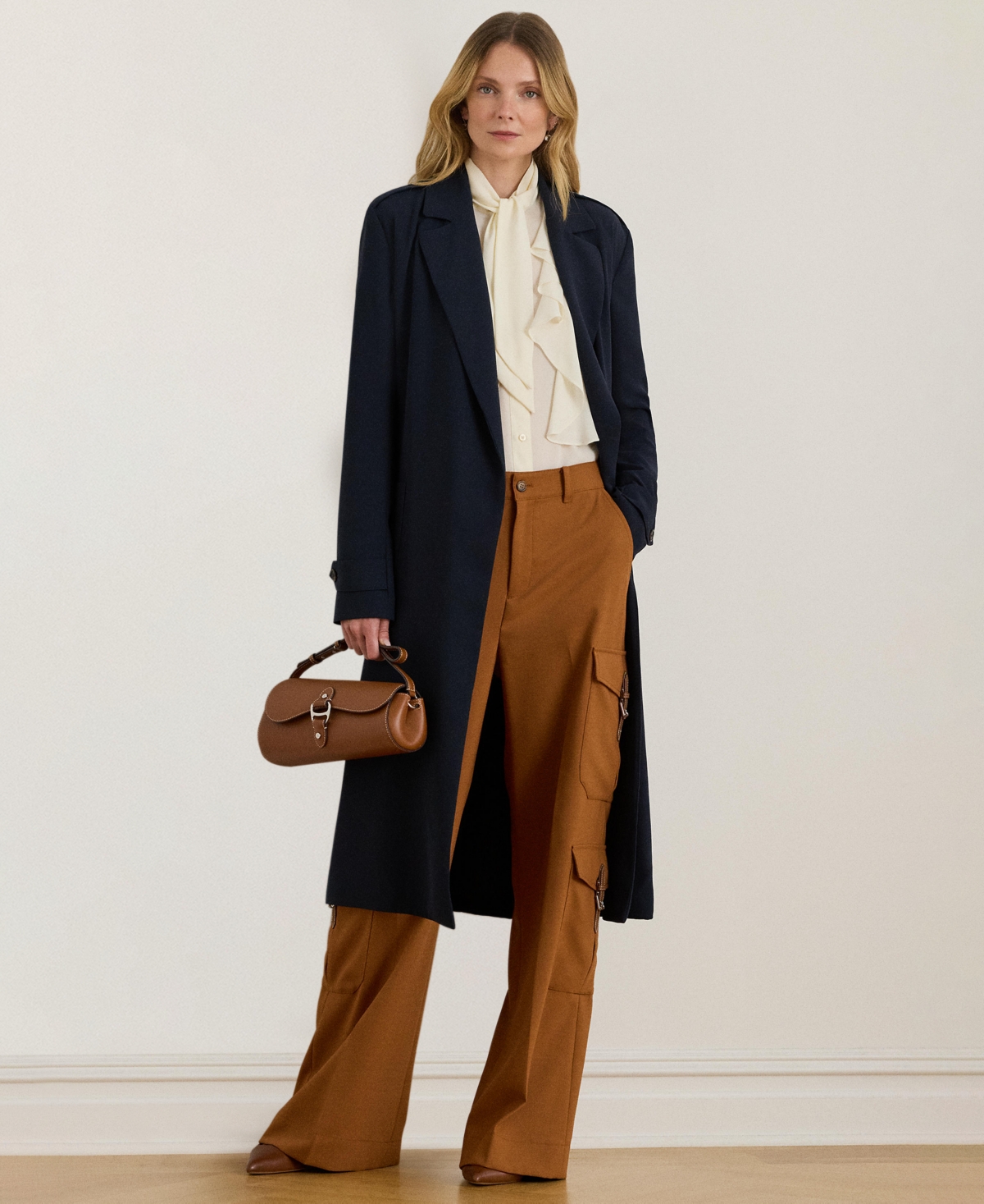 Click here for Lauren Ralph Lauren Womens Double-Faced Wrap Coat... prices