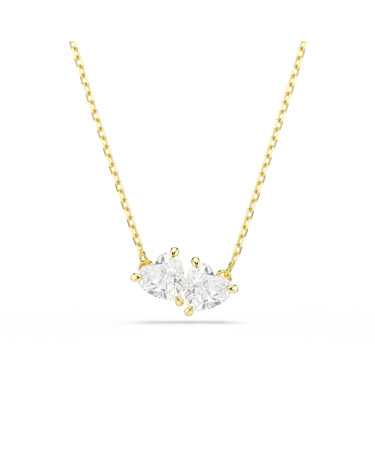 Click here for Swarovski Mesmera Attract Gold-Tone Plated Necklac... prices