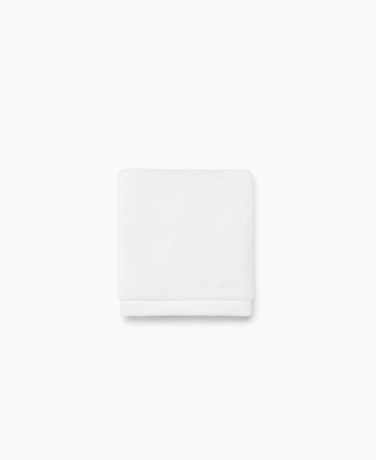 Click here for Sferra Cielo Cotton Bath Washcloth  12 x 12 - Whit... prices
