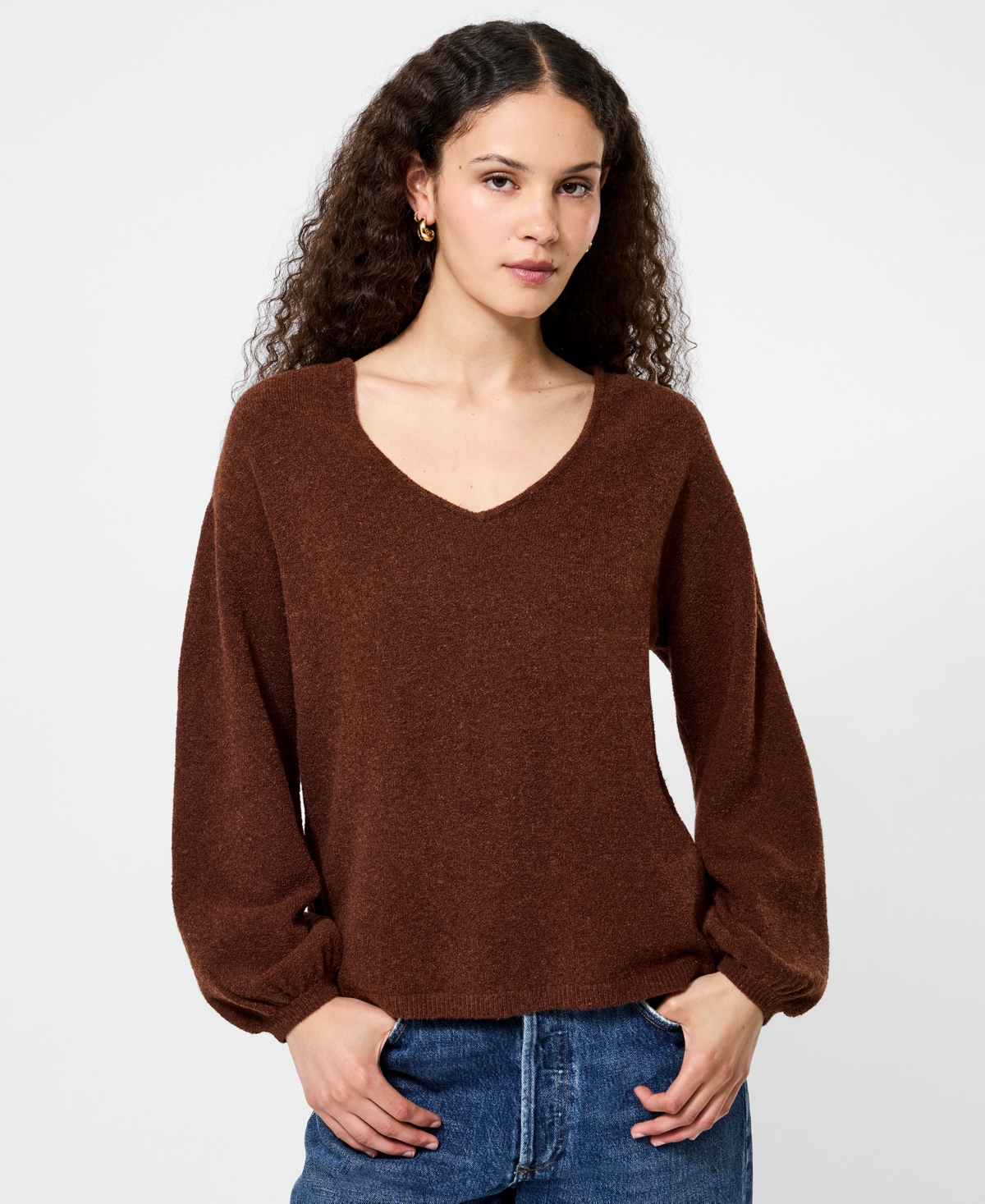 Click here for French Connection Womens Vhari Knit V-Neck Sweater... prices