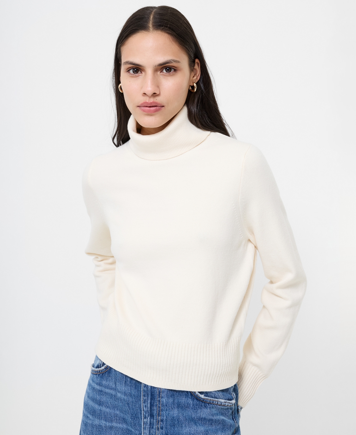 Click here for French Connection Womens Long Sleeve Sweater Top -... prices
