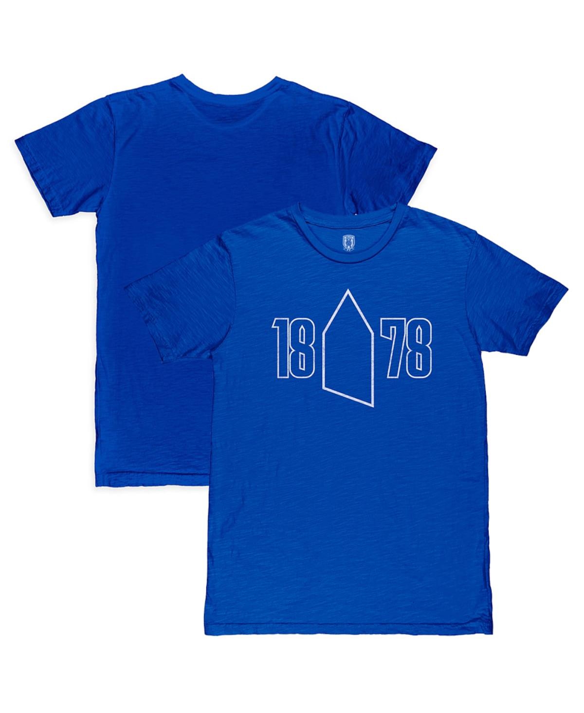 Click here for 1863FC Mens Blue Everton Lockup T-Shirt - Blue prices