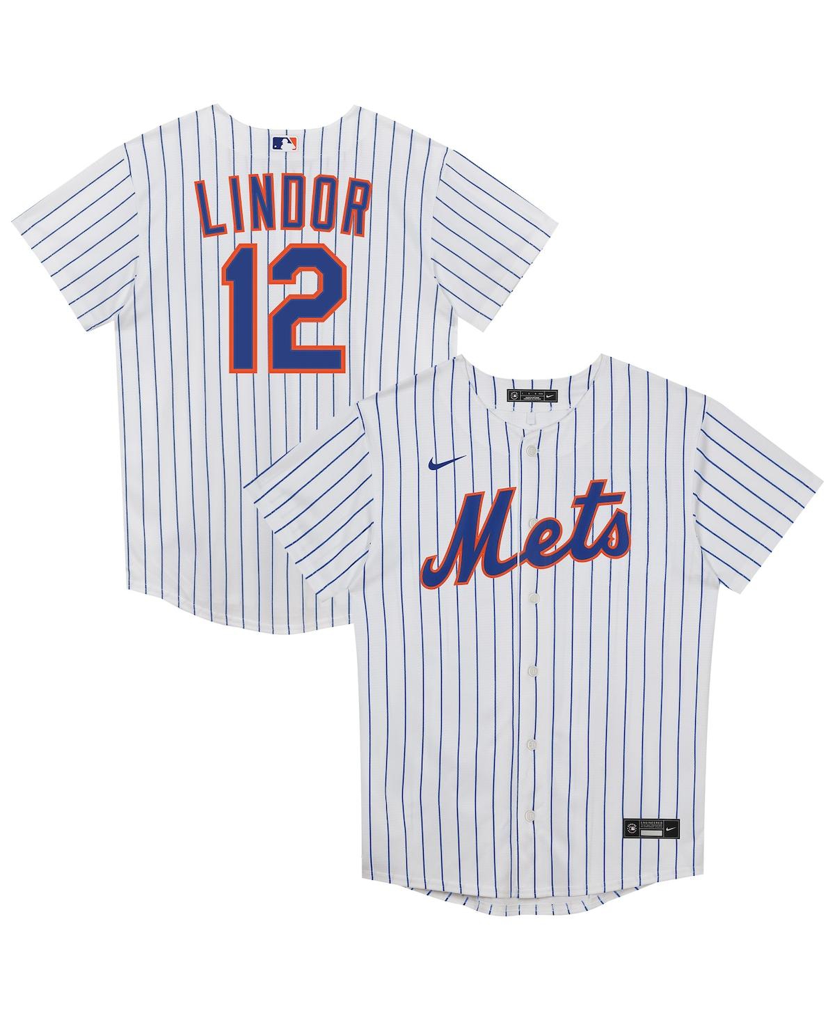 Click here for Nike Preschool Francisco Lindor White New York Met... prices