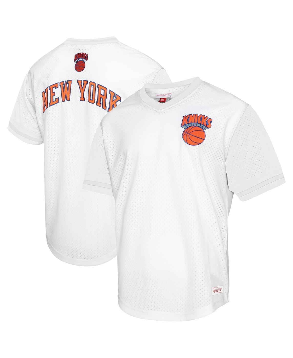 Click here for Mitchell & Ness Mens White New York Knicks Hardwoo... prices