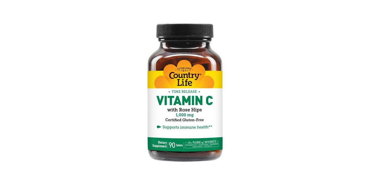 Click here for Country Life Vitamin C with Rh & Tr  1000 Mg  90 T... prices