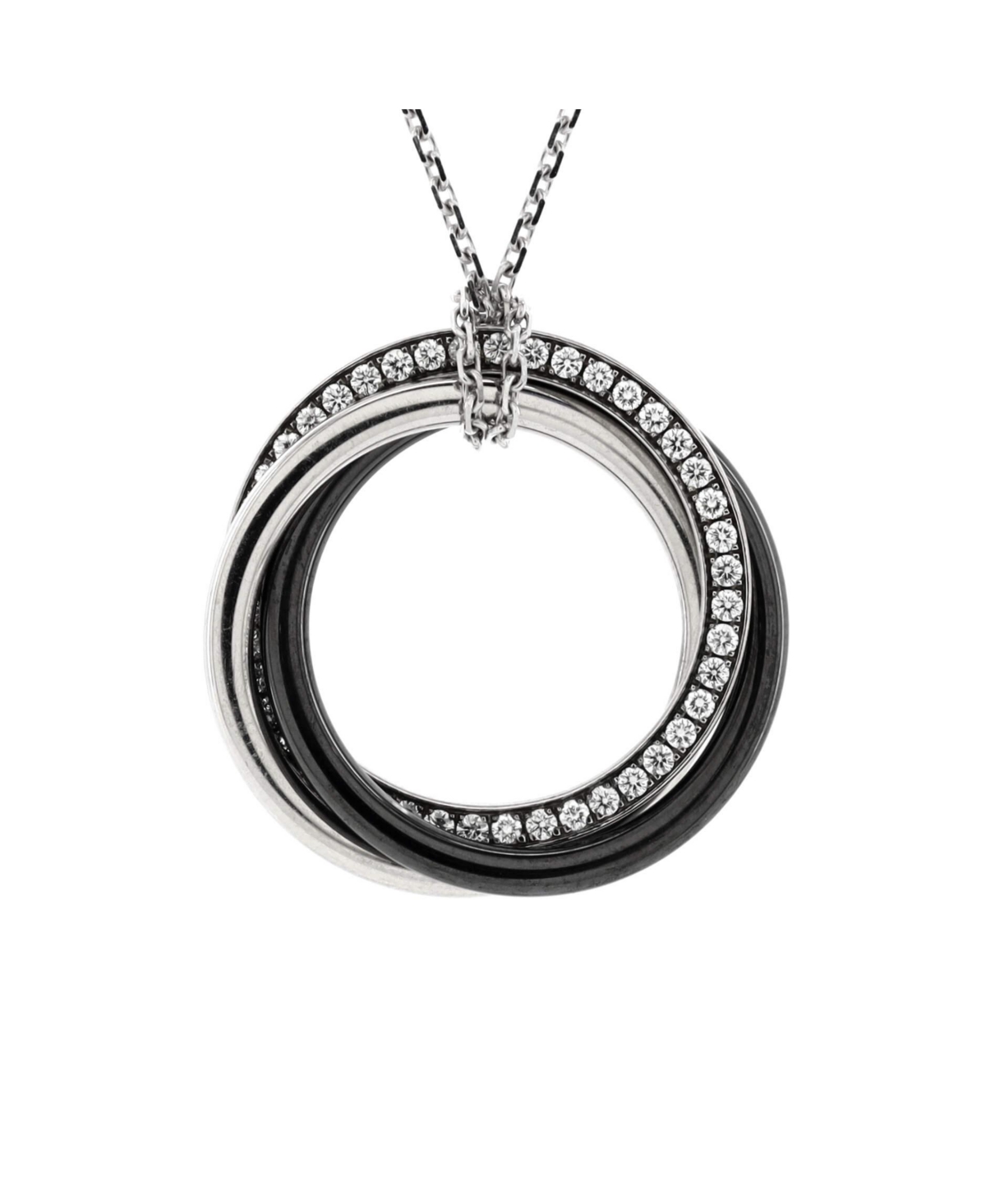 Click here for Pre-Owned Cartier Trinity Pendant Necklace - 18k w... prices