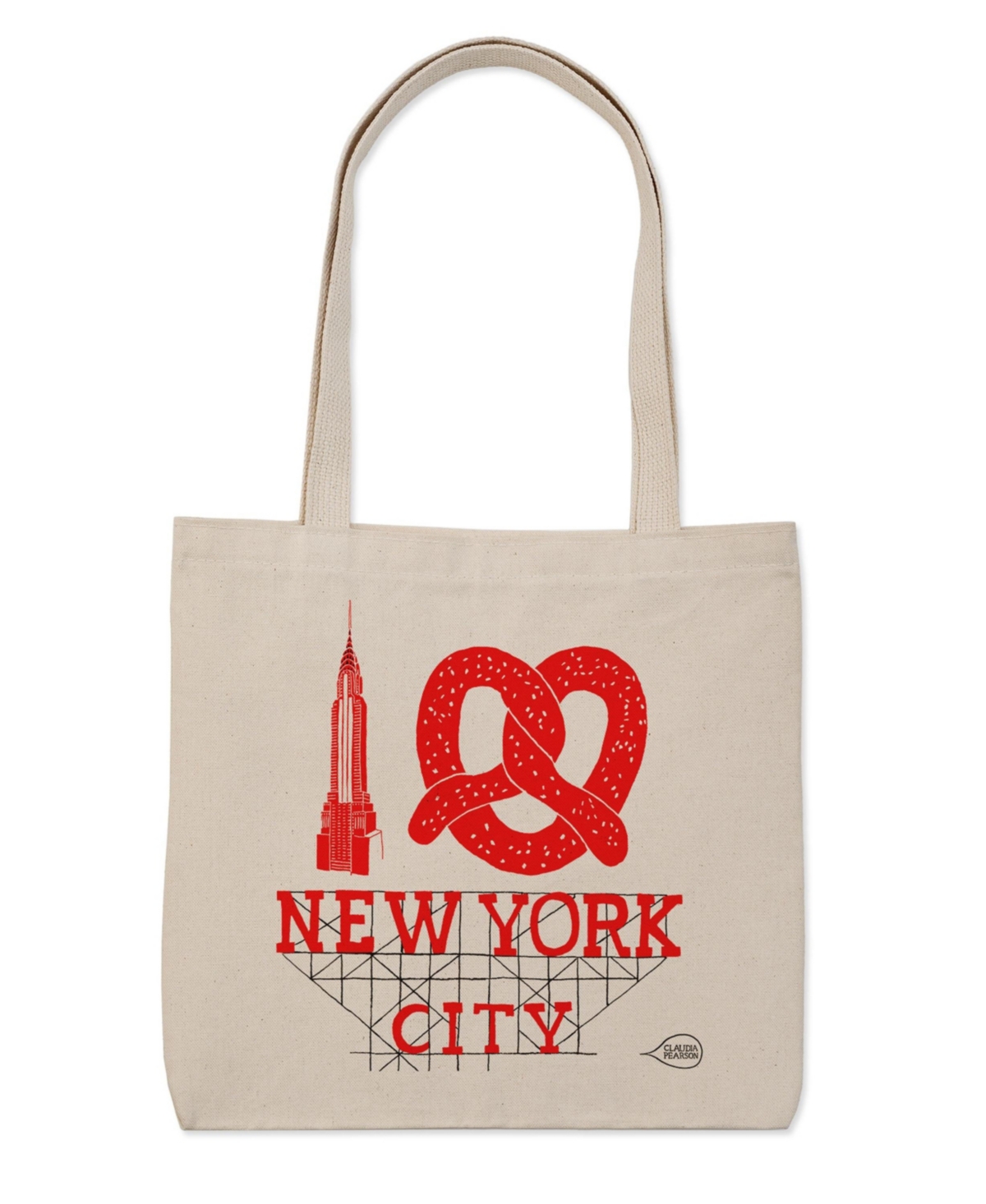 Click here for New York City Everyday Tote - Red  black prices
