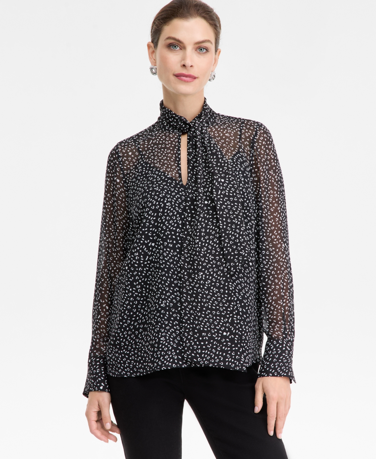 Click here for I.n.c. International Concepts Womens Long-Sleeve T... prices