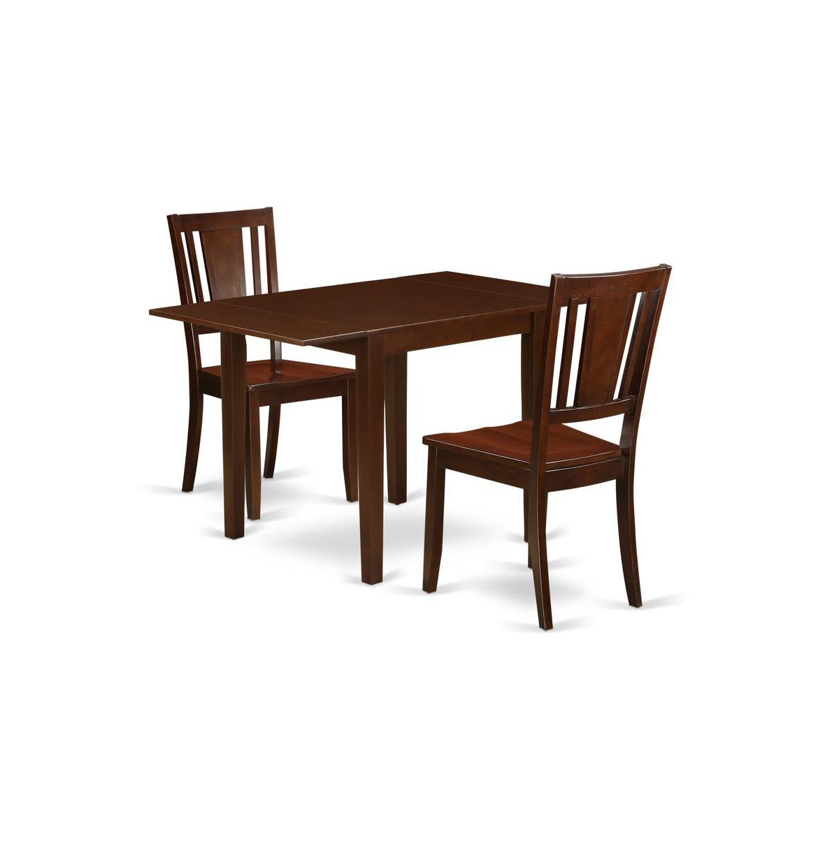 Click here for East West Furniture Dining Room Set Mahogany - Mah... prices