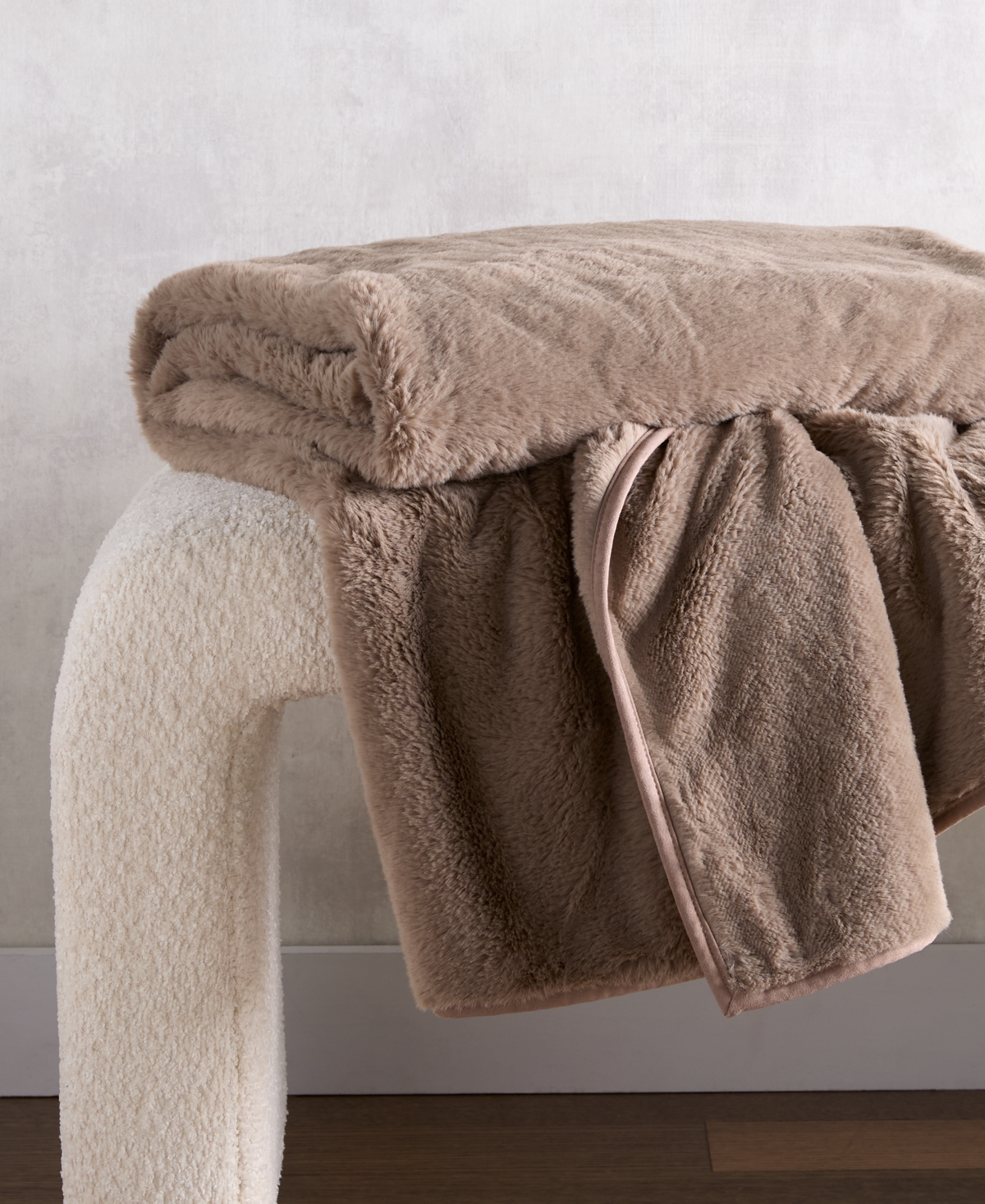 Click here for Hotel Collection Double-Sided Faux-Fur Throw  50 x... prices