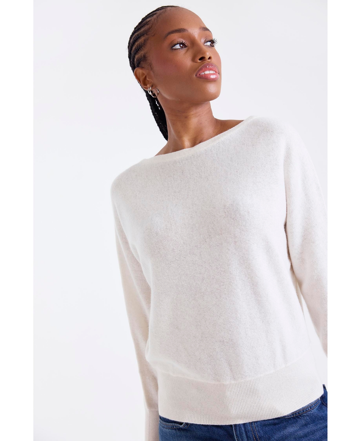 Click here for 1982 Womens Alaia Long Sleeve Cashmere Sweater - N... prices