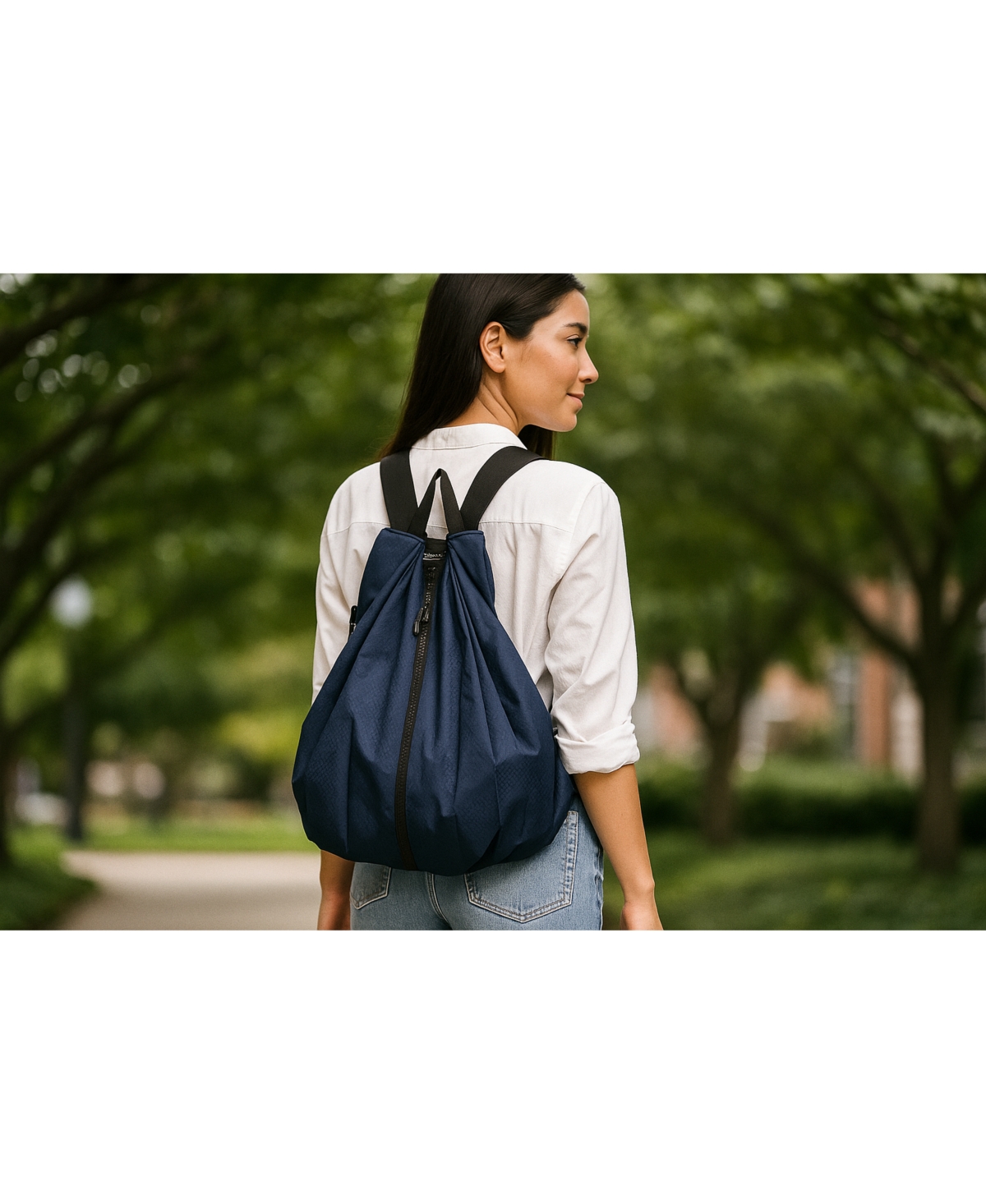 Click here for Clarissa Foldable Personal Item Bag - Navy prices