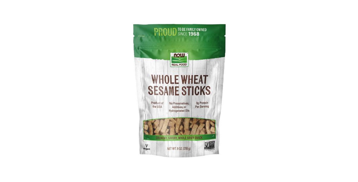Click here for Now Foods Sesame Sticks  Salted (Whole Wheated) 9... prices