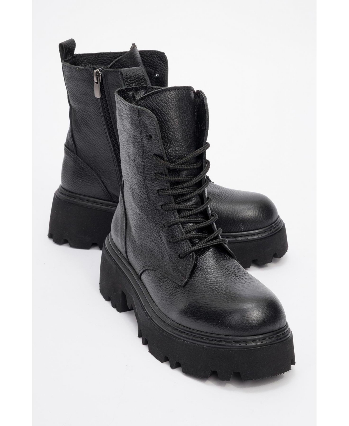 Click here for Forever & Always Shoes Tina Leather Ankle Boot (Wo... prices