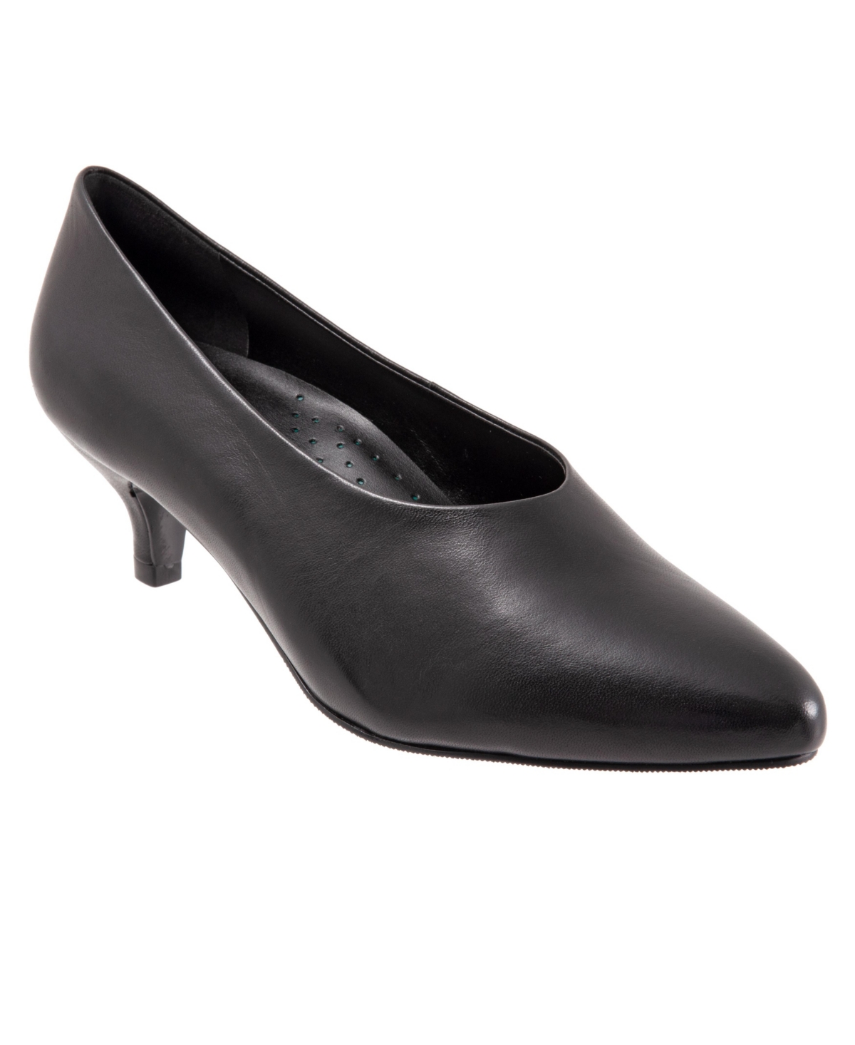 Click here for Womens Trotters Kimber Pumps - Black prices