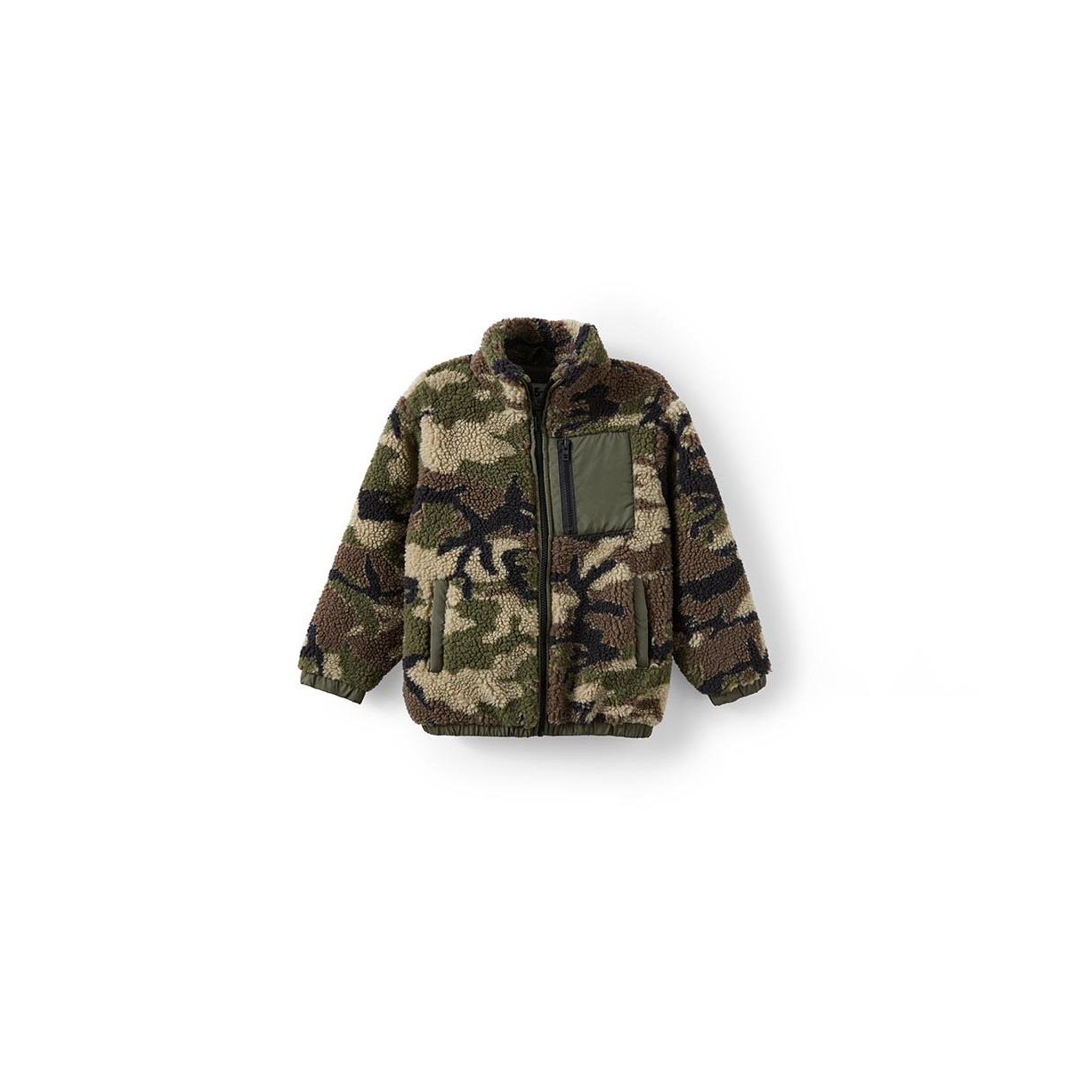 Click here for Cotton On Boys Little/Big Simon Sherpa Jacket - Ca... prices