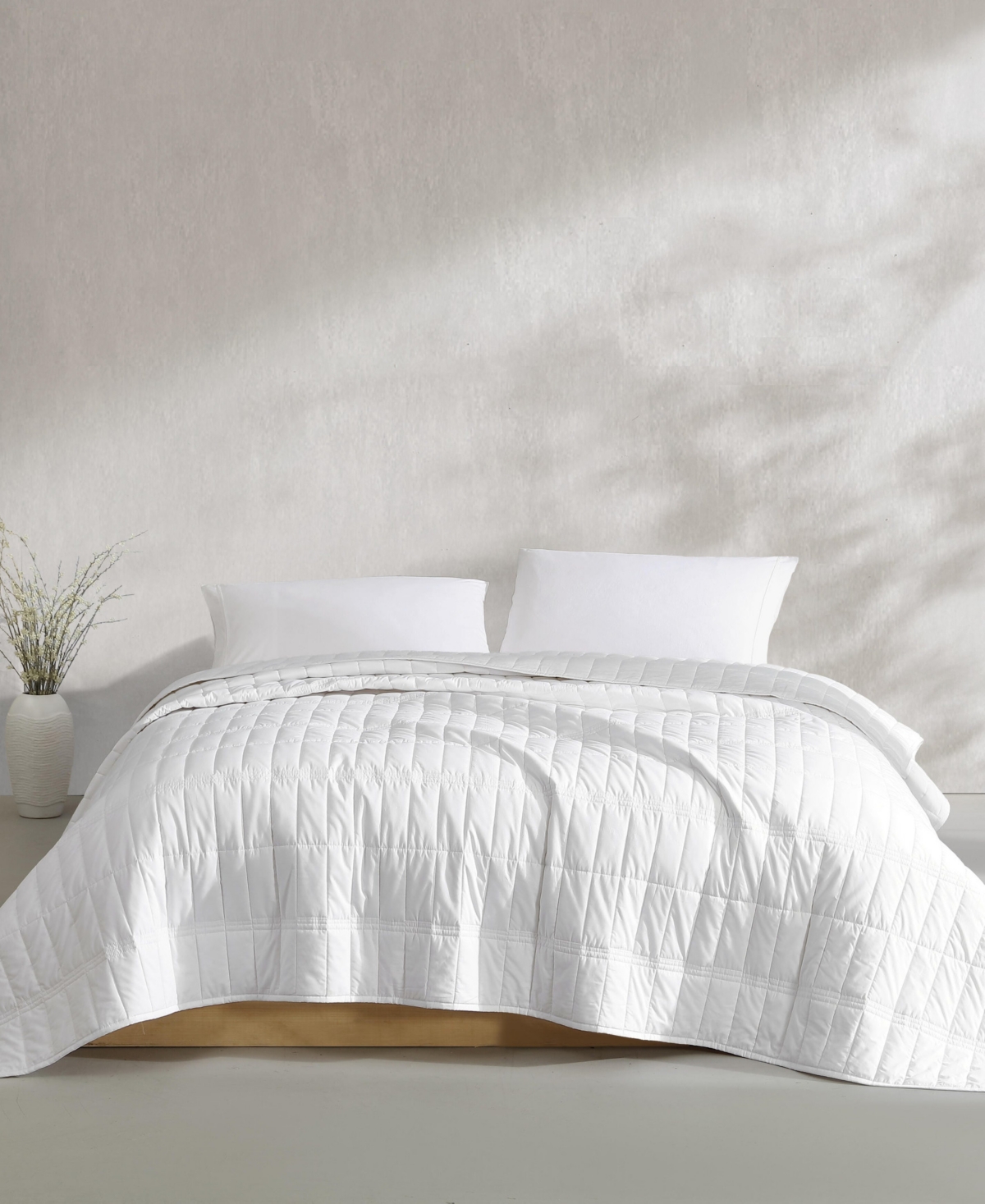 Click here for Calvin Klein Washed Percale Solid Cotton 3-Pc. Qui... prices