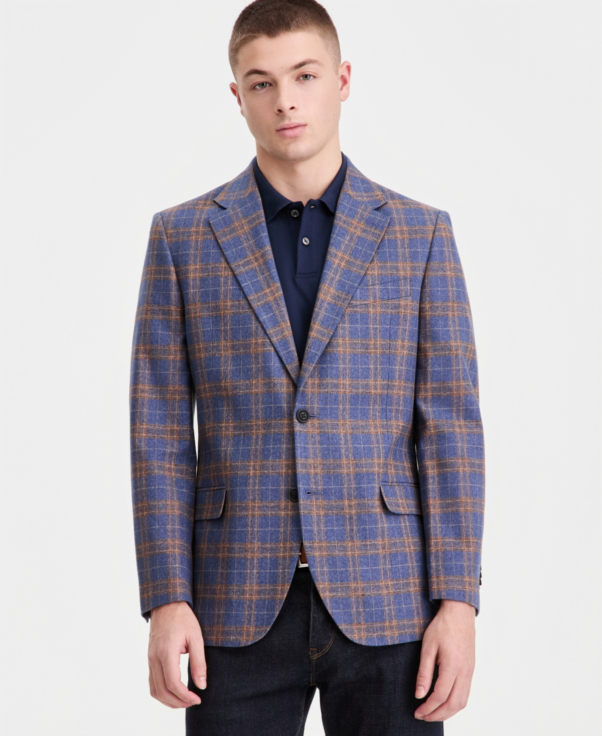 Click here for Nautica Mens Cotton & Linen Printed Modern-Fit Spo... prices