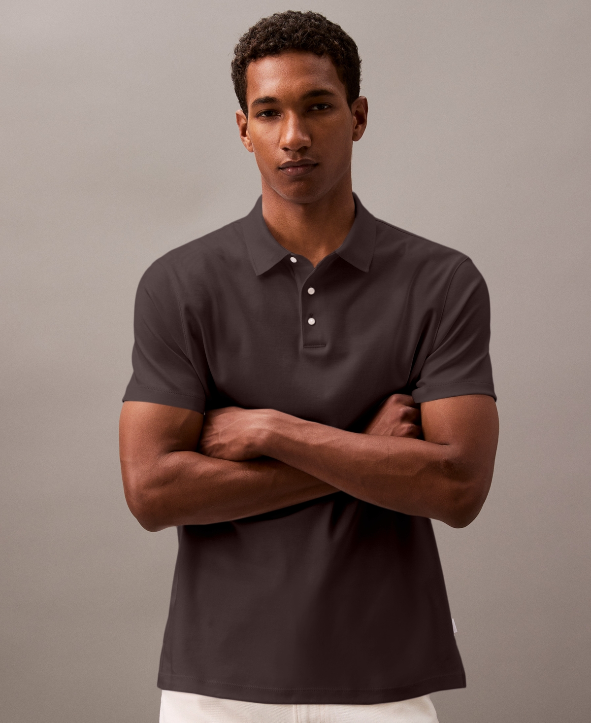 Click here for Calvin Klein Mens Short Sleeve Supima Cotton Polo... prices