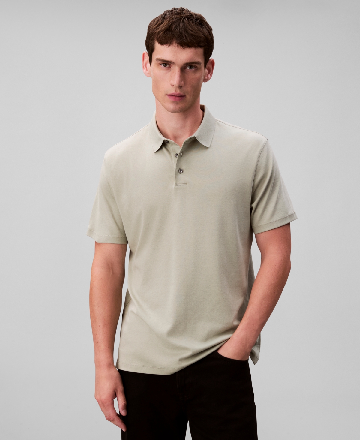 Click here for Calvin Klein Mens Short Sleeve Supima Cotton Polo... prices