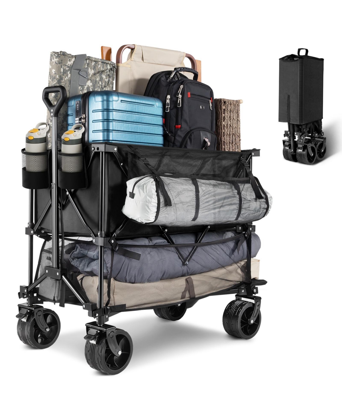 Click here for 450lbs Heavy Duty Double Decker Collapsible Foldin... prices