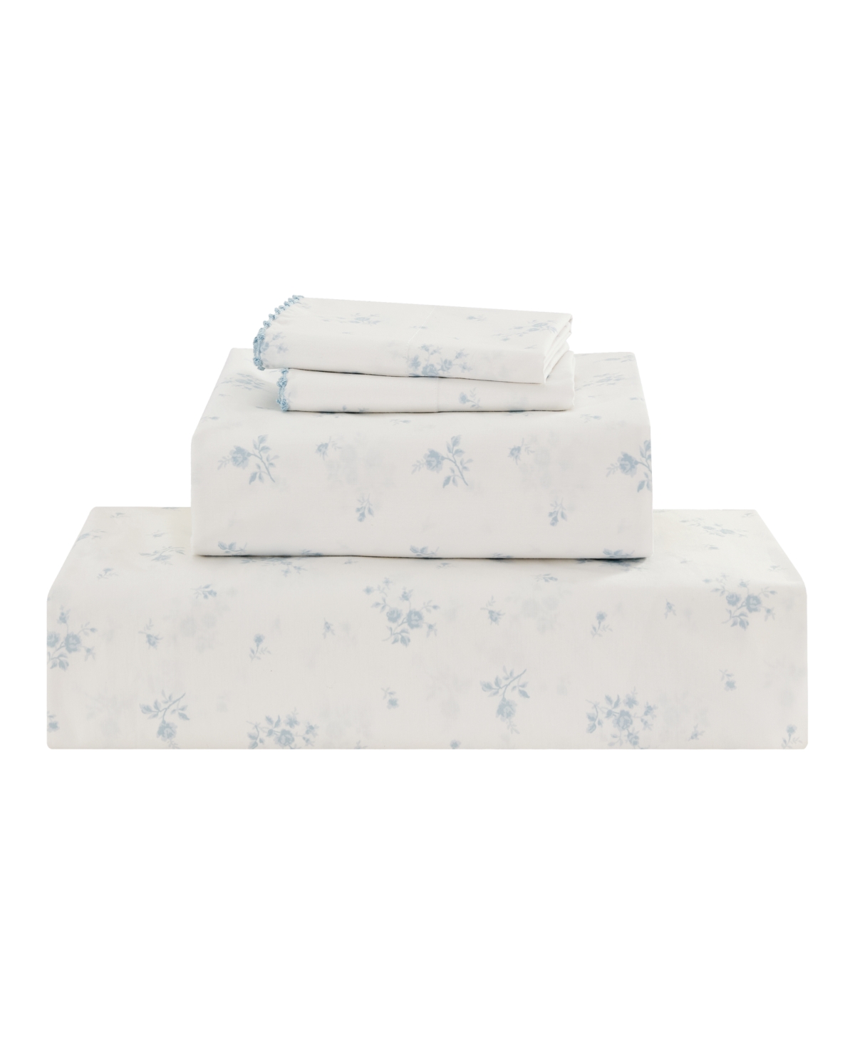 Click here for Sunham Callie Floral 200-Thread Count 4-Pc. Sheet... prices