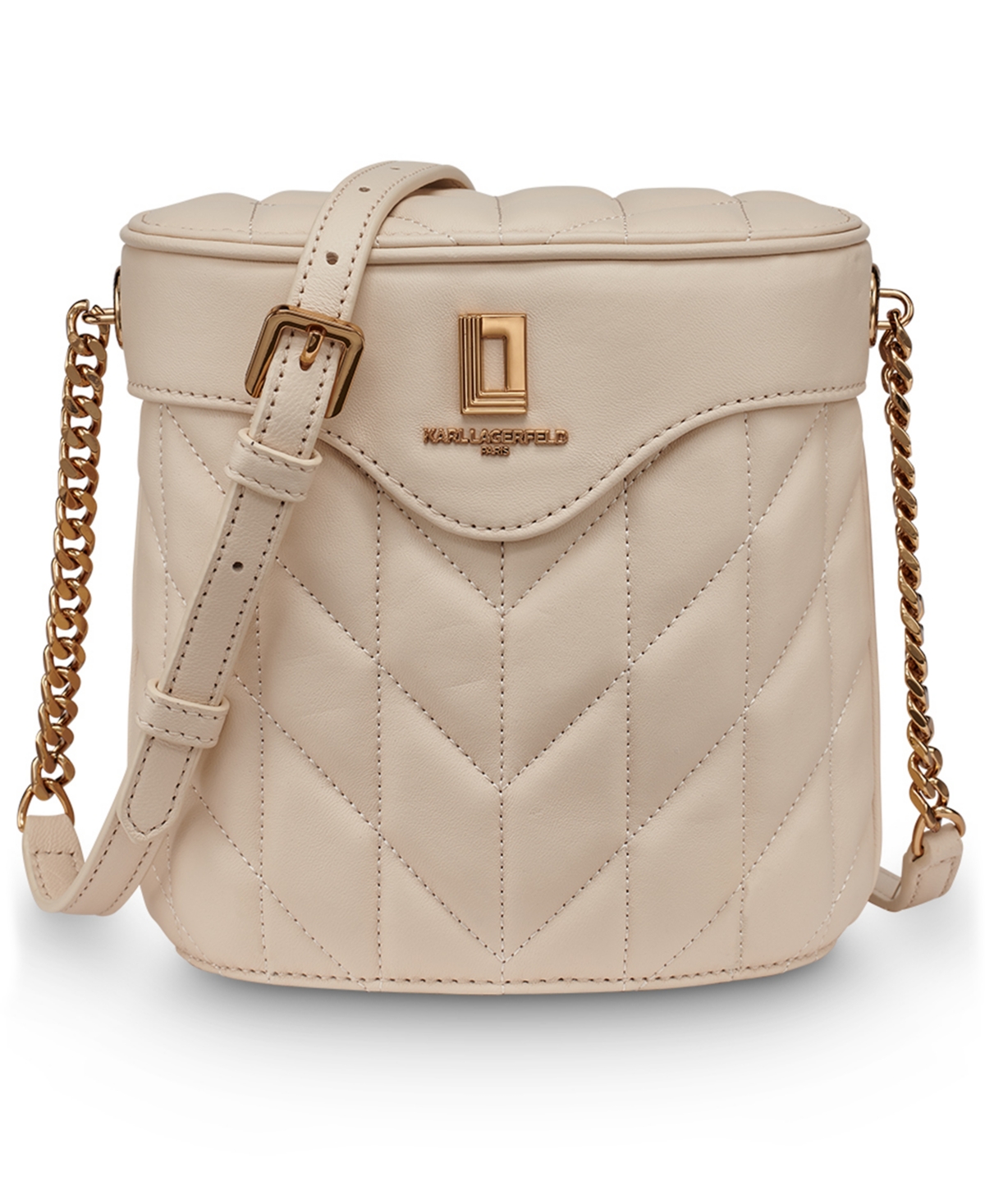 Click here for Karl Lagerfeld Paris Lafayette Leather Crossbody B... prices