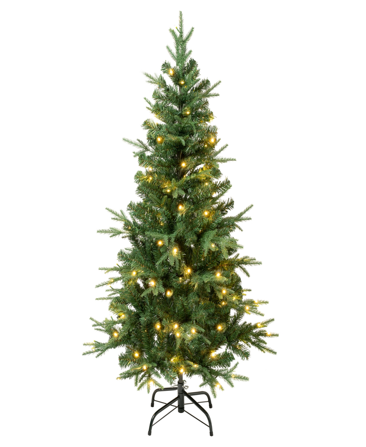 Click here for National Tree Company 4.5 ft. Pre-Lit Feel Real Du... prices