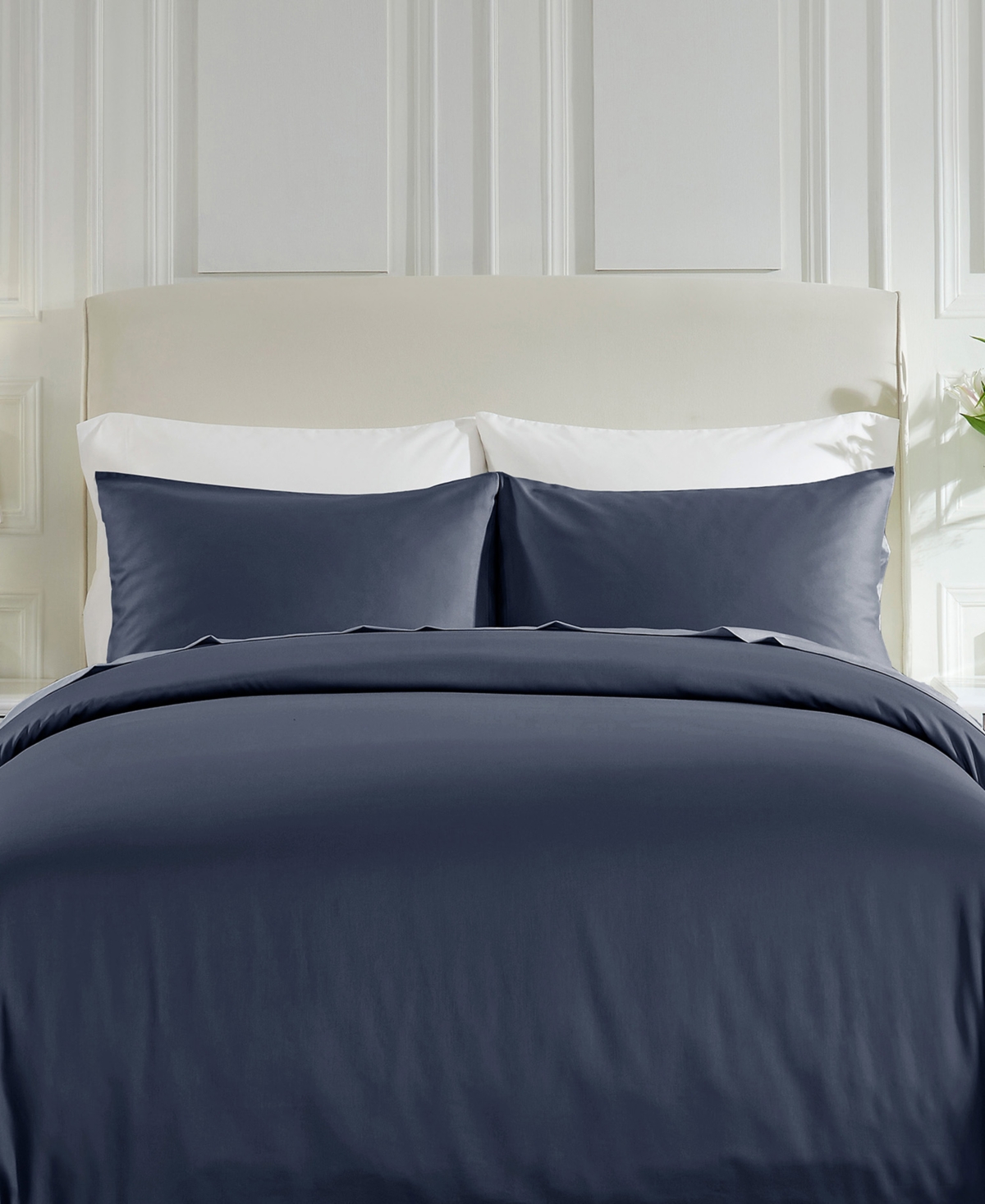 Click here for Luxury Duvet Cover Only - 400 Thread Count 100 Cot... prices