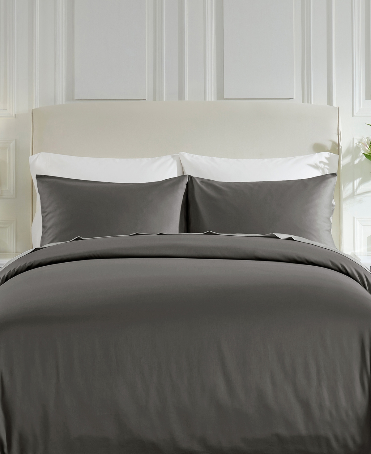 Click here for Luxury Duvet Cover Only - 400 Thread Count 100 Cot... prices