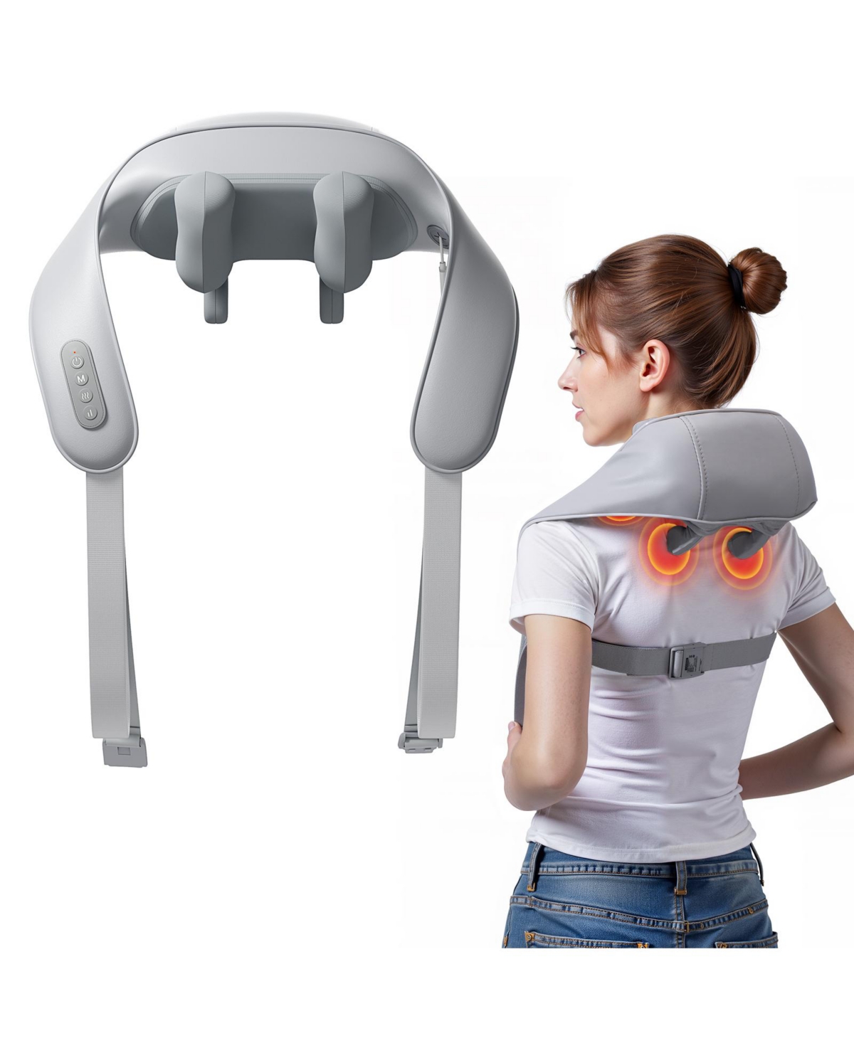 Click here for Deep Tissue 6D Neck Massager Cordless Shiatsu Shou... prices