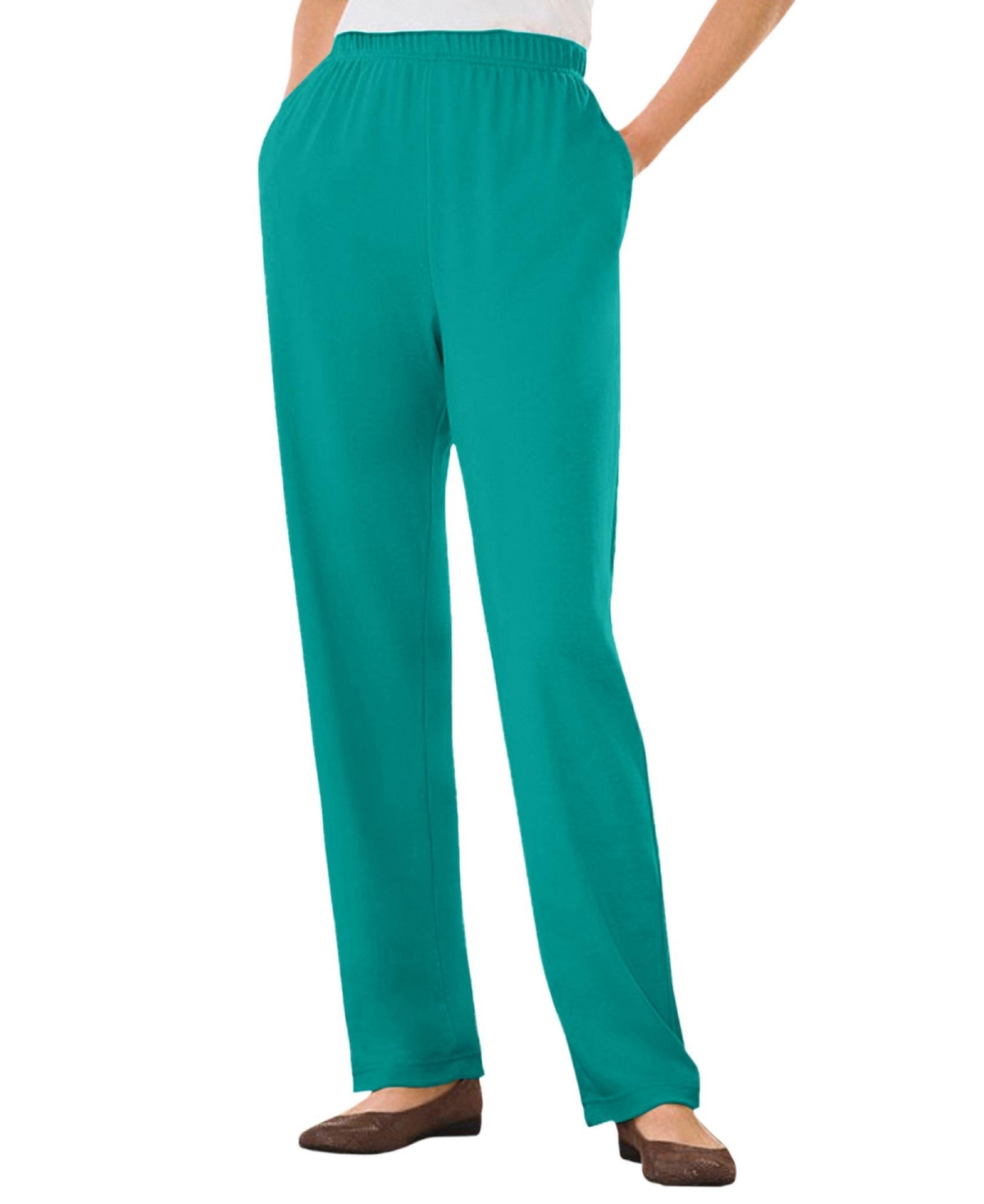 Click here for Woman Within Womens Within Tall 7-Day Knit Straigh... prices