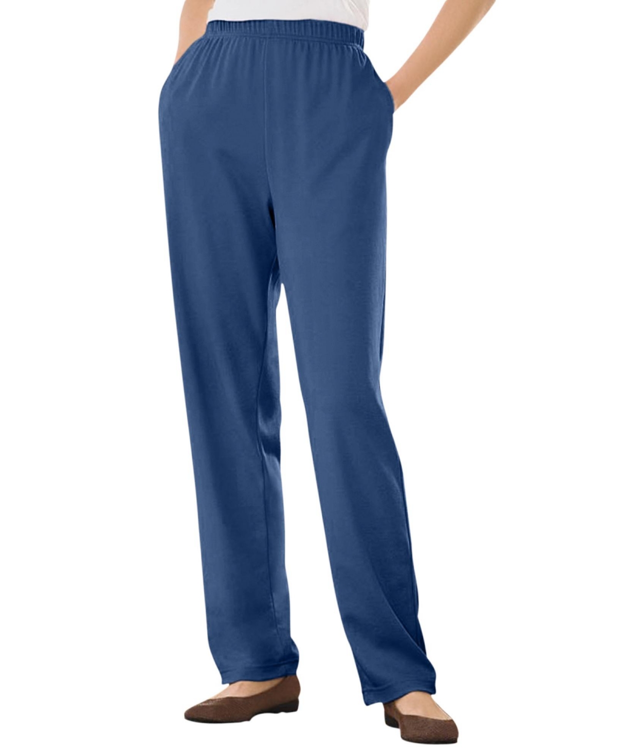 Click here for Woman Within Womens Within Tall 7-Day Knit Straigh... prices