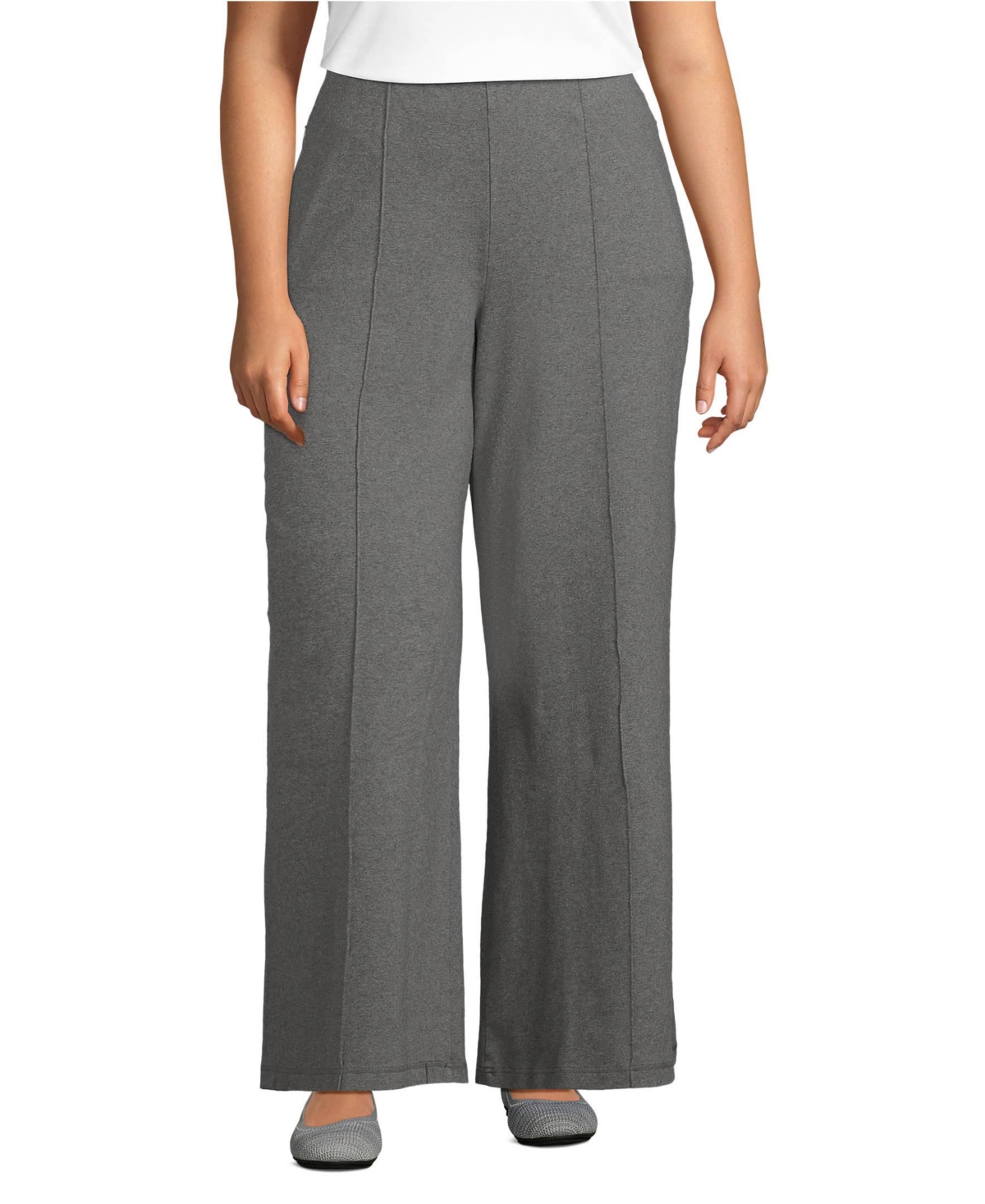 Click here for Lands End Plus Size Starfish High Rise Palazzo Pan... prices