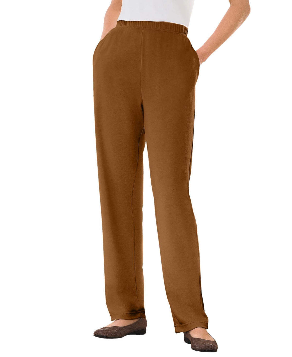 Click here for Woman Within Womens Within Tall 7-Day Knit Straigh... prices