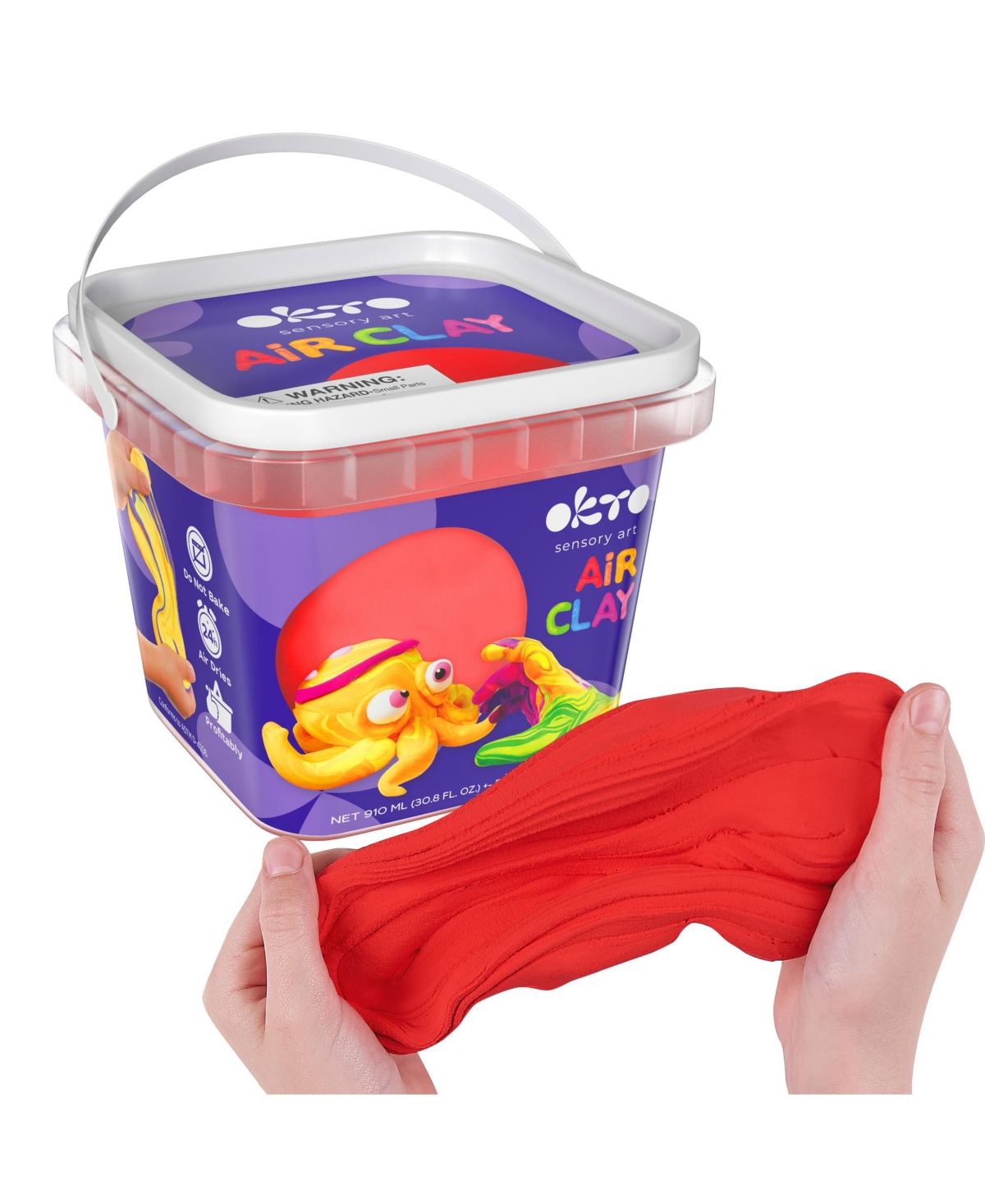 Click here for Okto Air-Dry Clay – Red prices