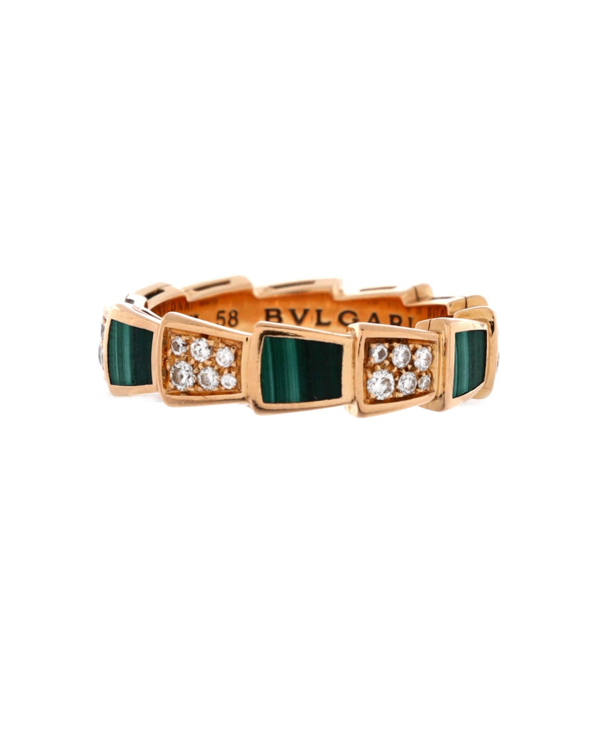 Click here for Pre-Owned Bvlgari Serpenti Viper Ring - 18k rose g... prices
