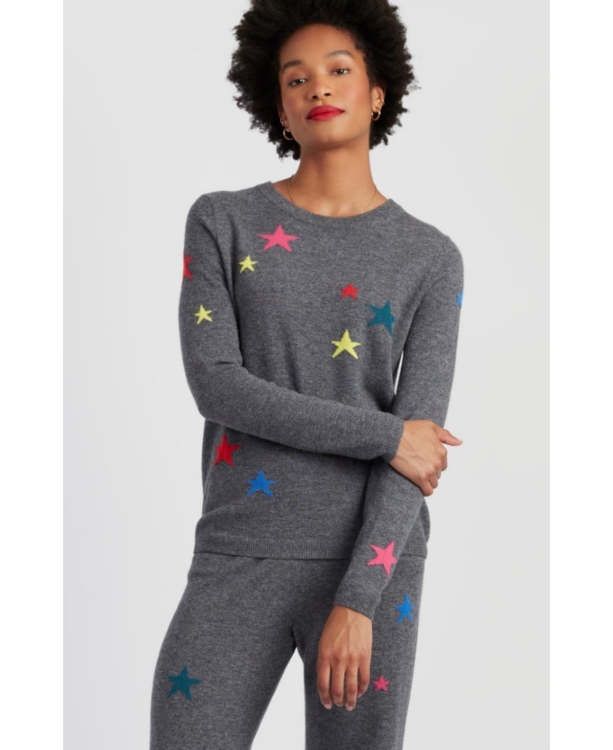 Click here for Chinti & Parker Womens Wool Cashmere Star Sweater... prices