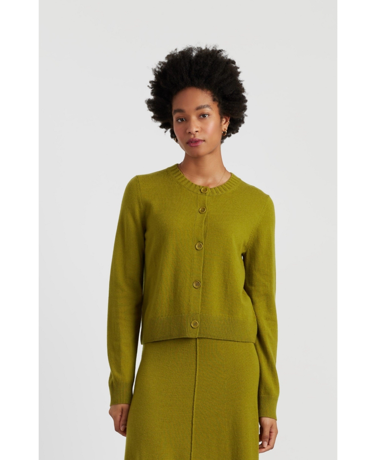 Click here for Chinti & Parker Womens Wool Cashmere Blend Crew Ne... prices