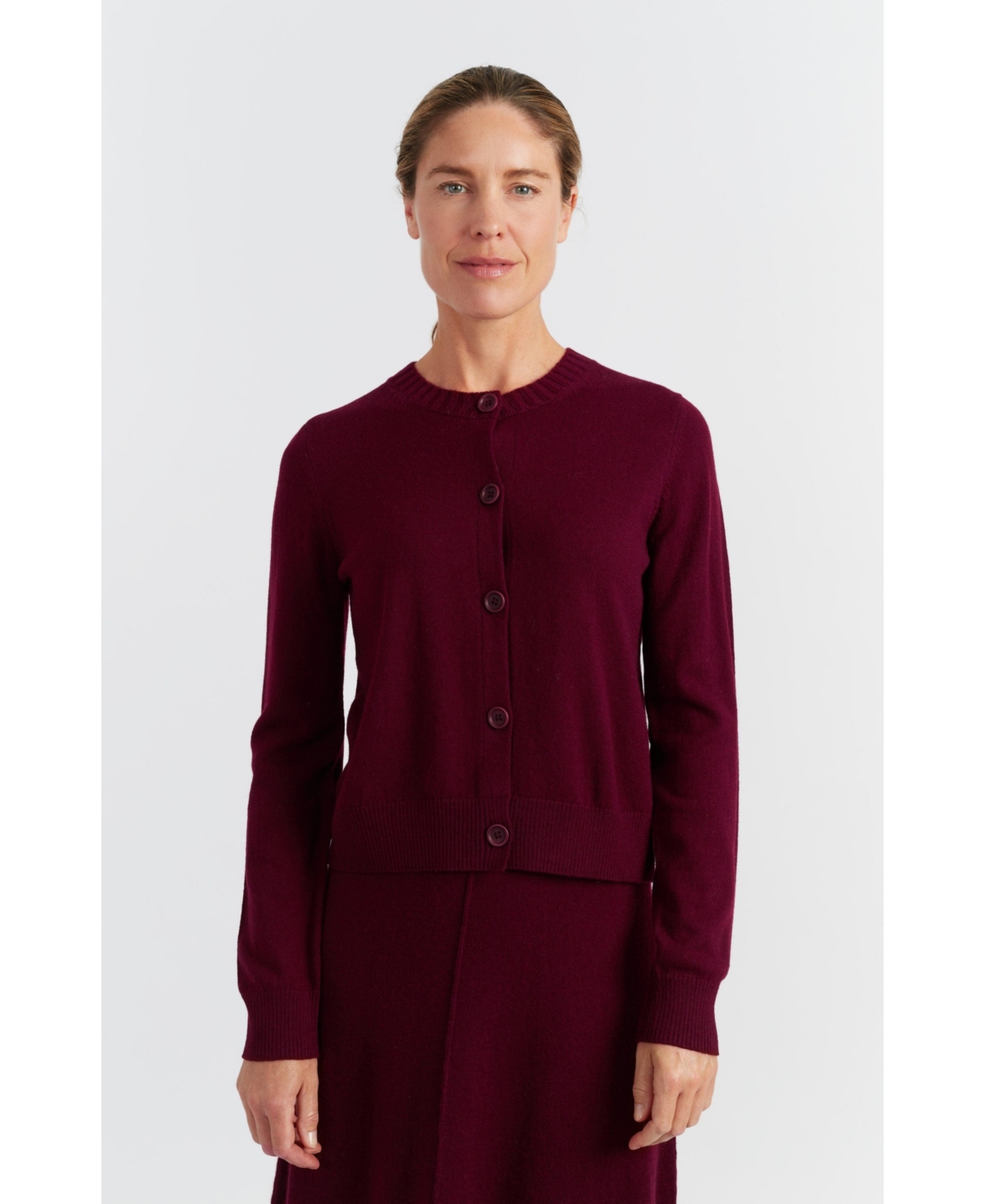 Click here for Chinti & Parker Womens Wool Cashmere Blend Crew Ne... prices