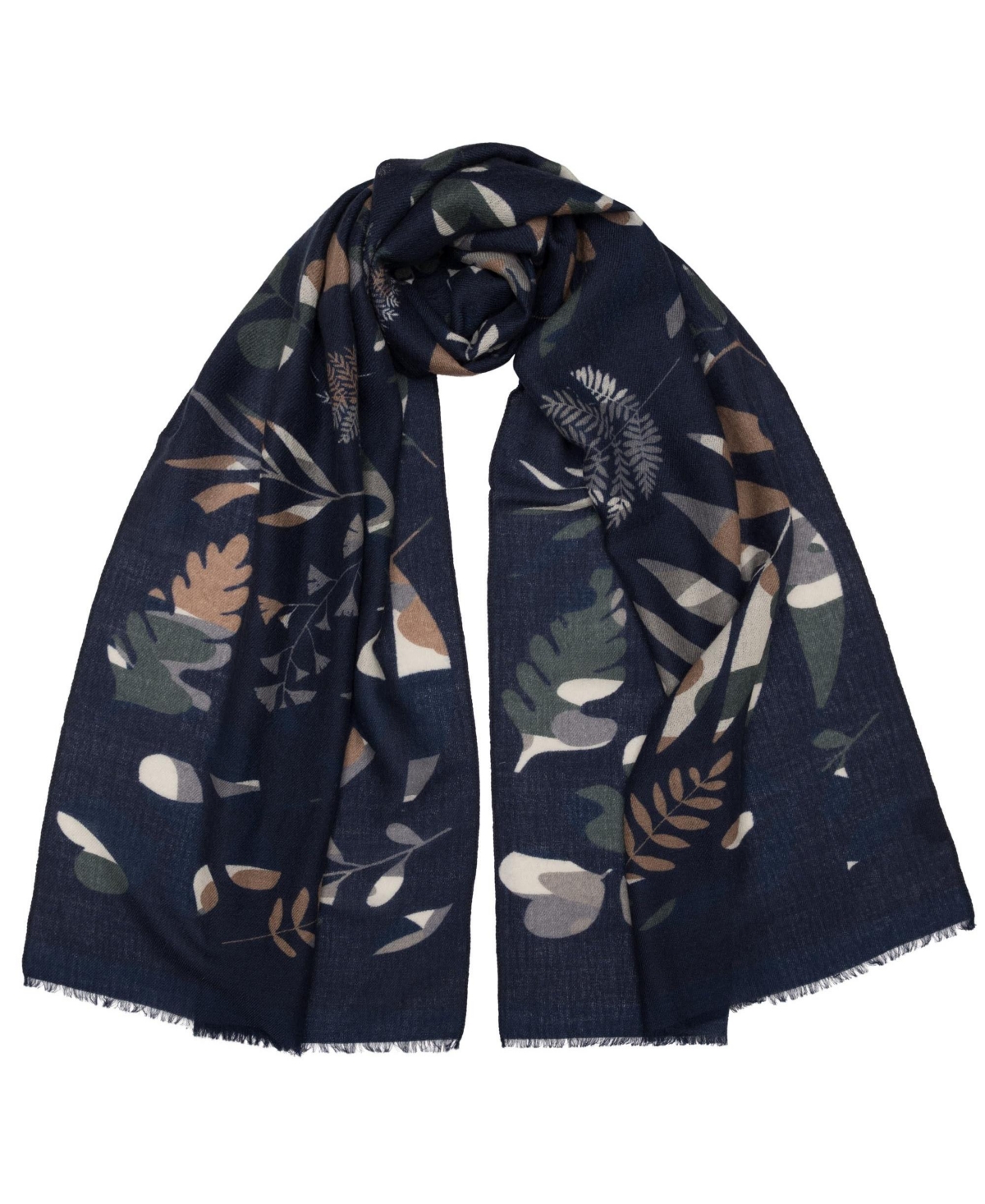 Click here for Georgia - Wool Scarf - Navy prices