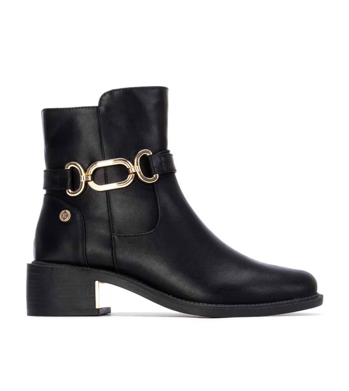 Click here for Xti Womens Block Heel Booties By Xti - Black prices