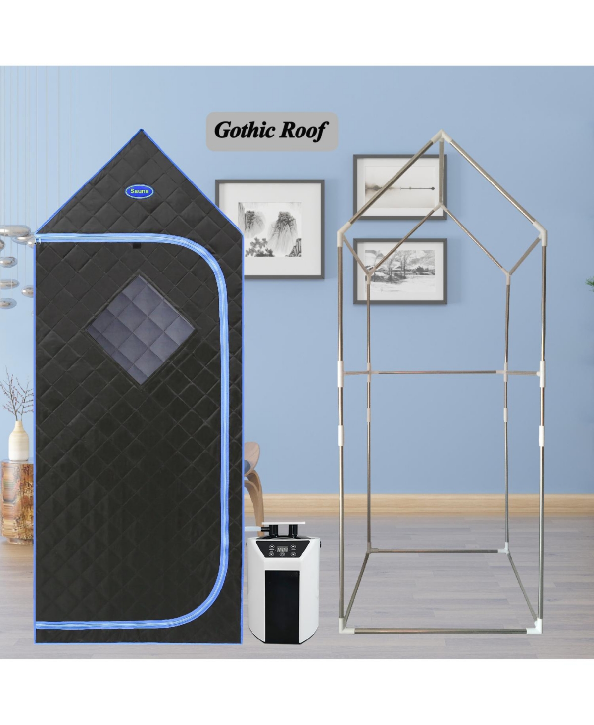 Click here for Streamdale Gothic Roof Portable Sauna Sanctuary -... prices