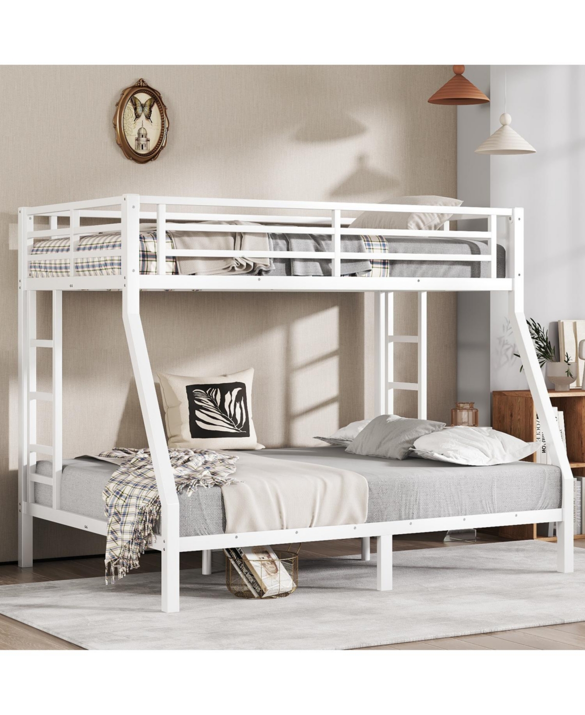 Click here for Streamdale Furniture Metal Twin over Full Bunk Bed... prices