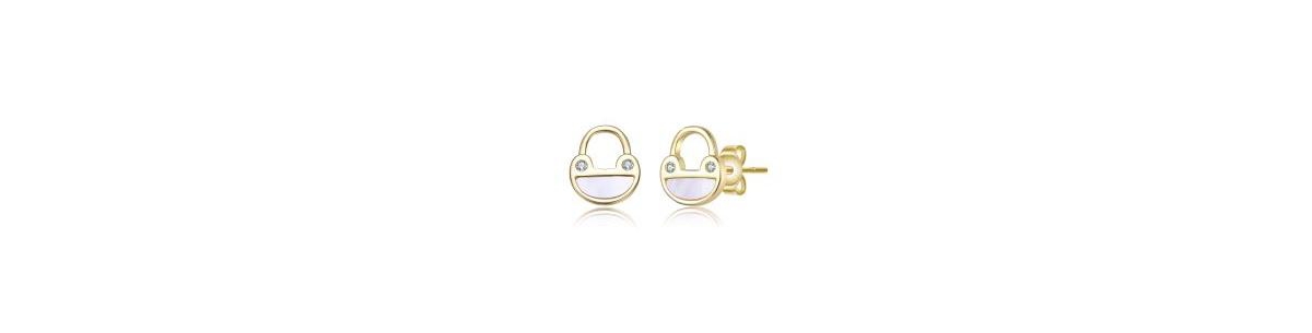 Click here for GiGiGirl 14K Gold Plated with White Mother of Pear... prices